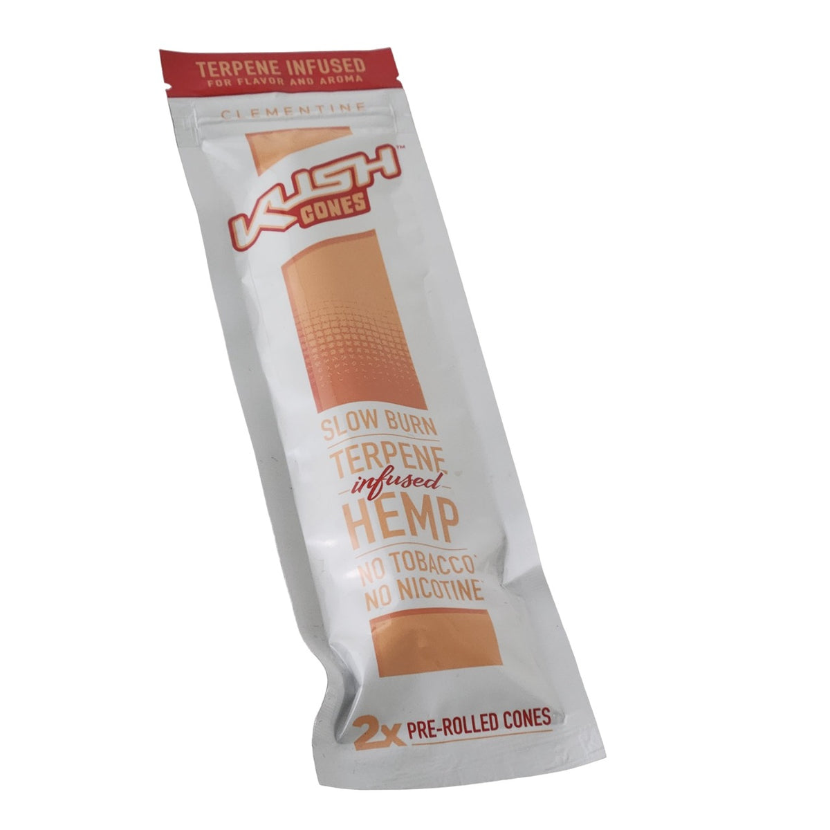 Kush Cones 2X Prerolados Clementine Terpene – Hitters Shop