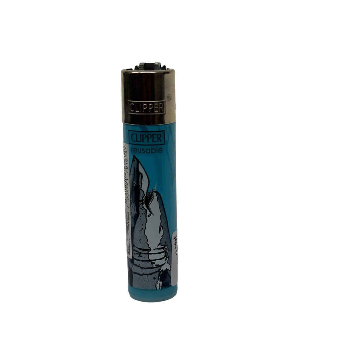 ENCENDEDOR CLIPPER REUSABLE SHARK HEADS – Hitters Shop