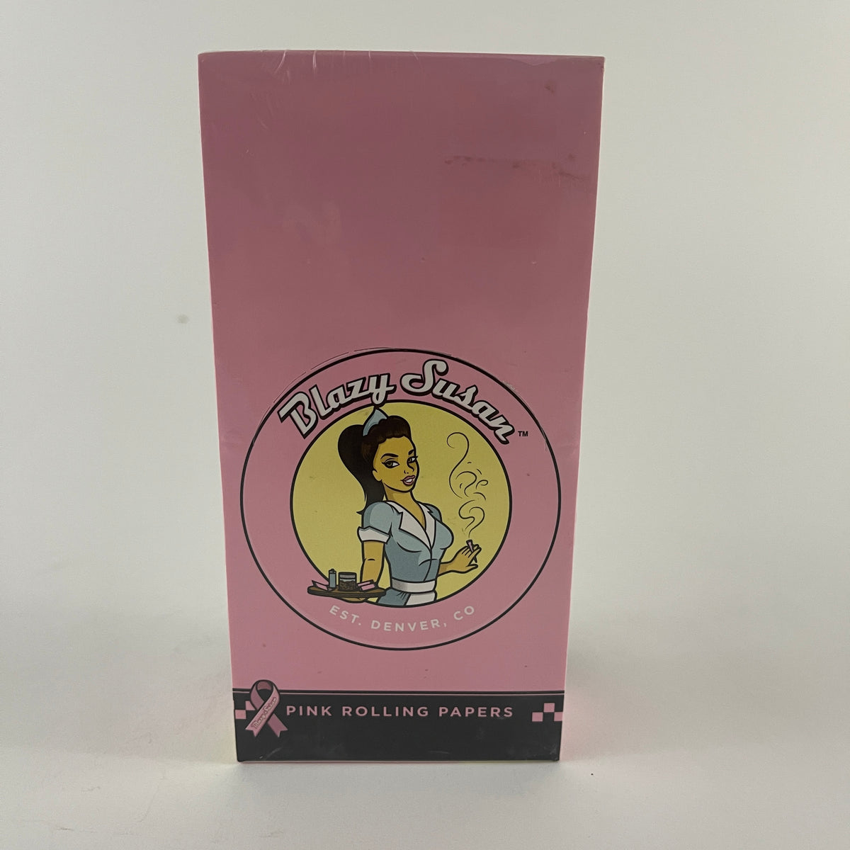 DISPLAY PINK ROLLING PAPERS BLAZY SUSAN 1 1/4 – Hitters Shop