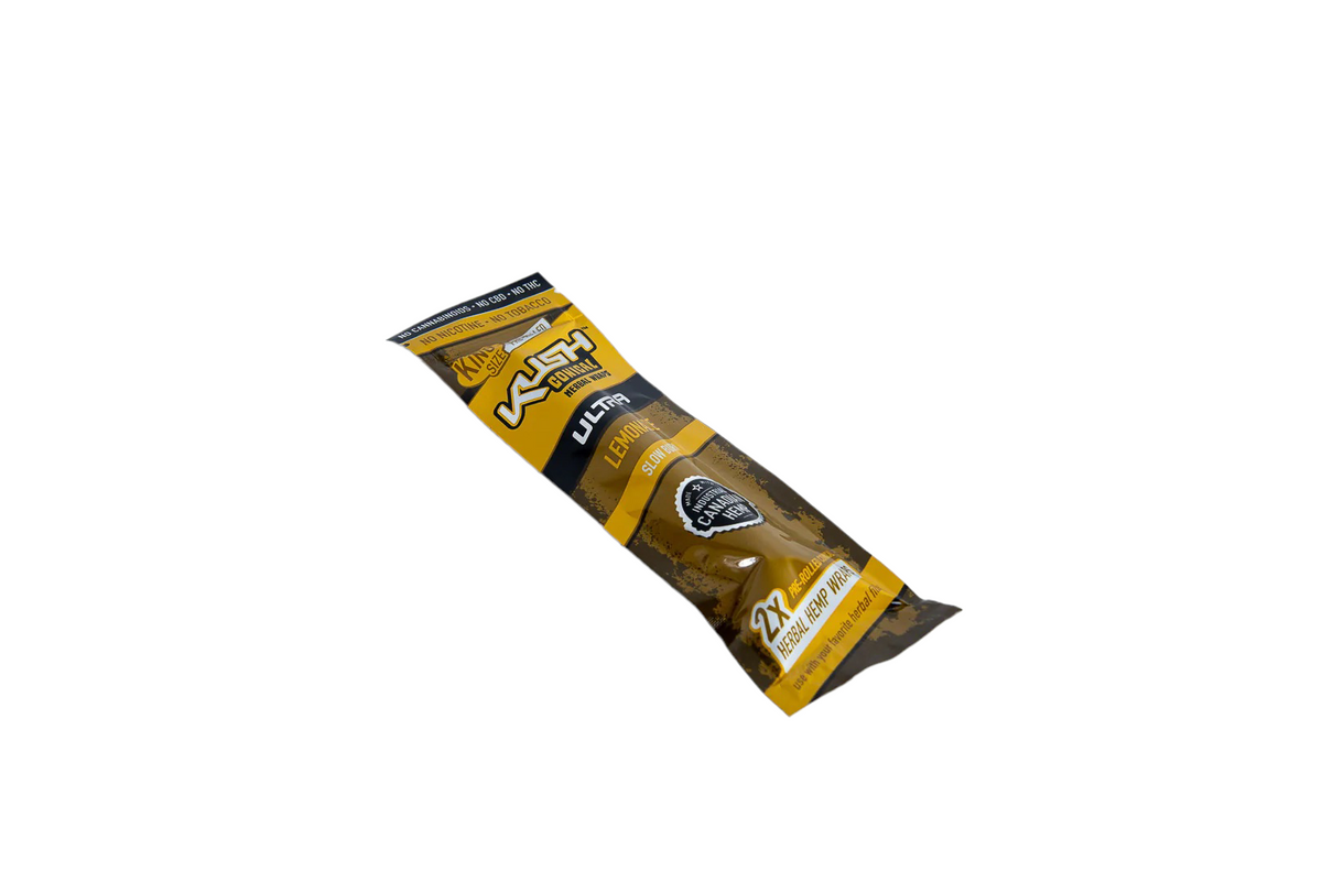 KUSH Conical Herbal Wraps LEMONADE – Hitters Shop