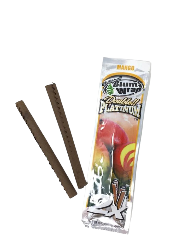 Blunt Wrap Double Platinum 2x Mango – Hitters Shop
