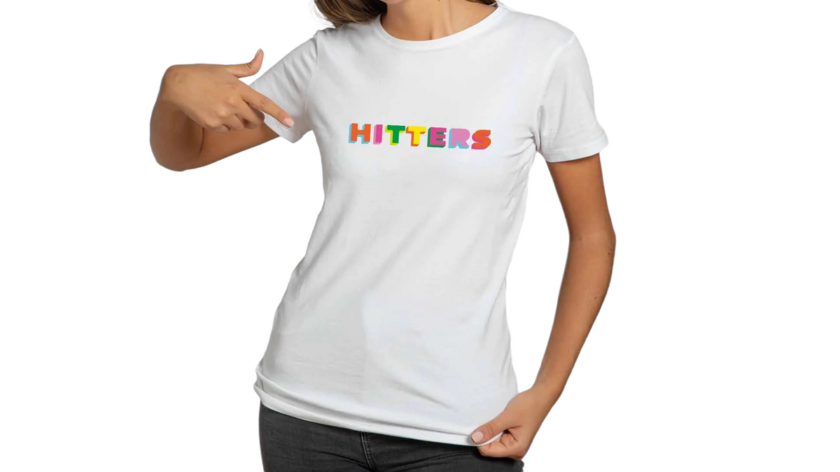 T-Shirt Colores Dama Blanca – Hitters Shop