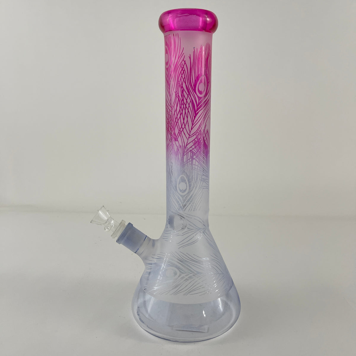 BONG BEAKER PAVO REAL ROSA 14" – Hitters Shop