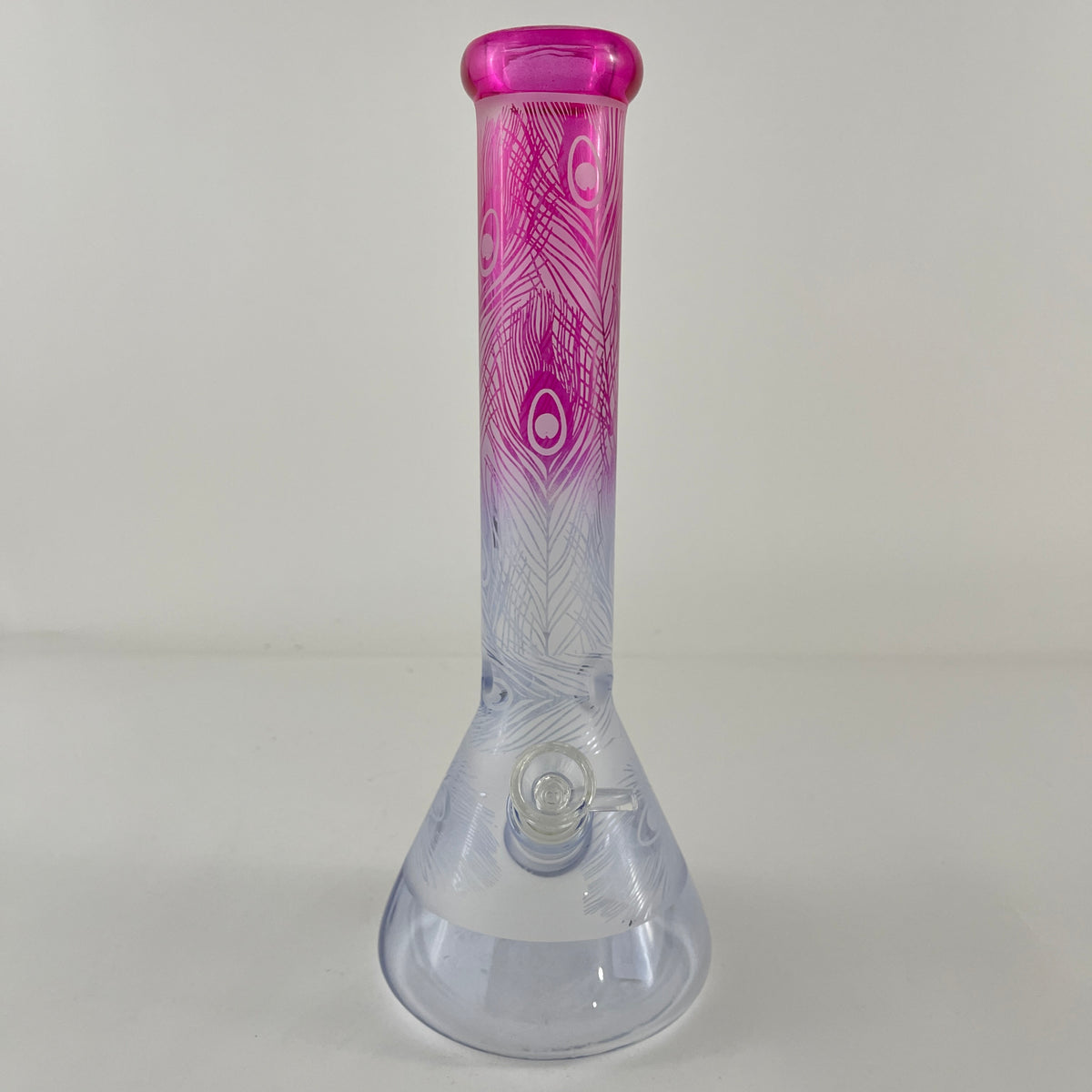 BONG BEAKER PAVO REAL ROSA 14" – Hitters Shop